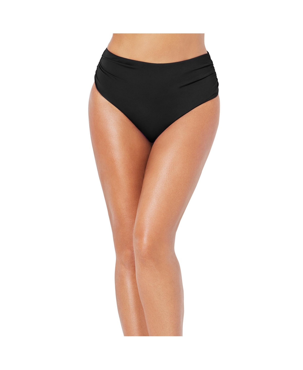 Click here for Swimsuits for All Womens Side Shirred High Waist S... prices