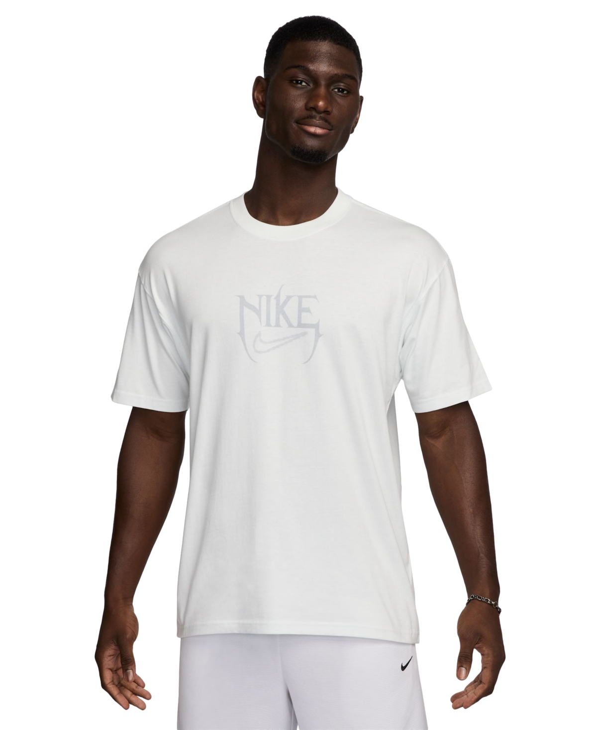 Click here for Nike Mens Max 90 Logo Basketball T-Shirt - Summit... prices