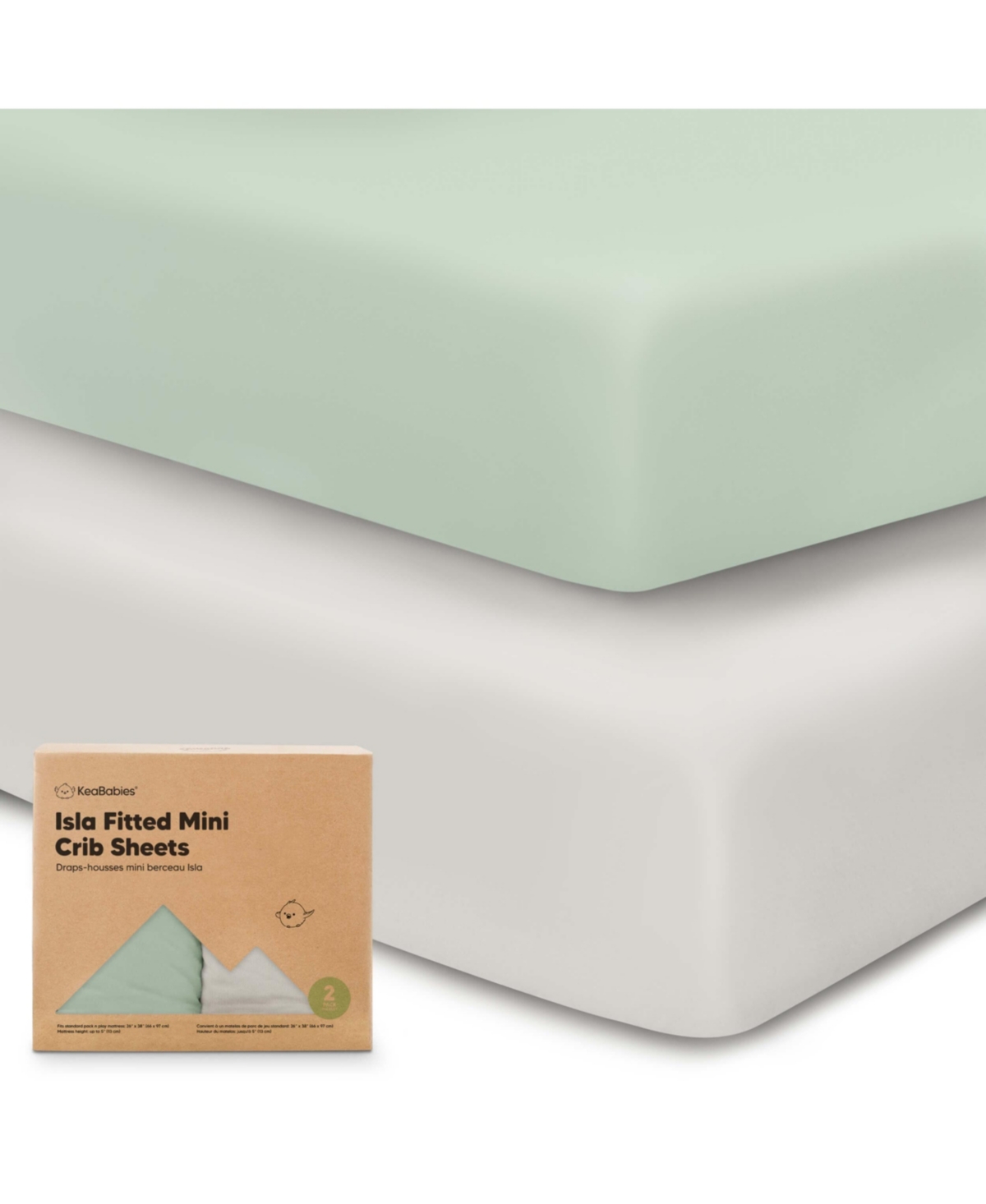 Click here for KeaBabies 2-Pack Mini Crib Sheets  Pack and Play S... prices