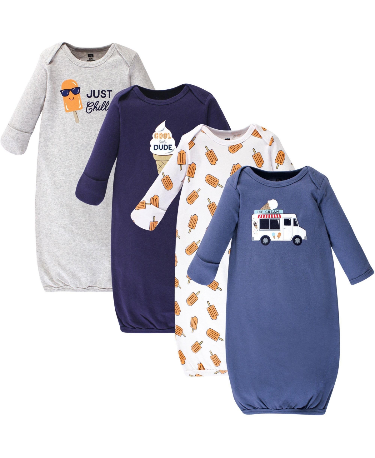 Click here for Hudson Baby Baby Boys Hudson Cotton Gowns  Ice Cre... prices