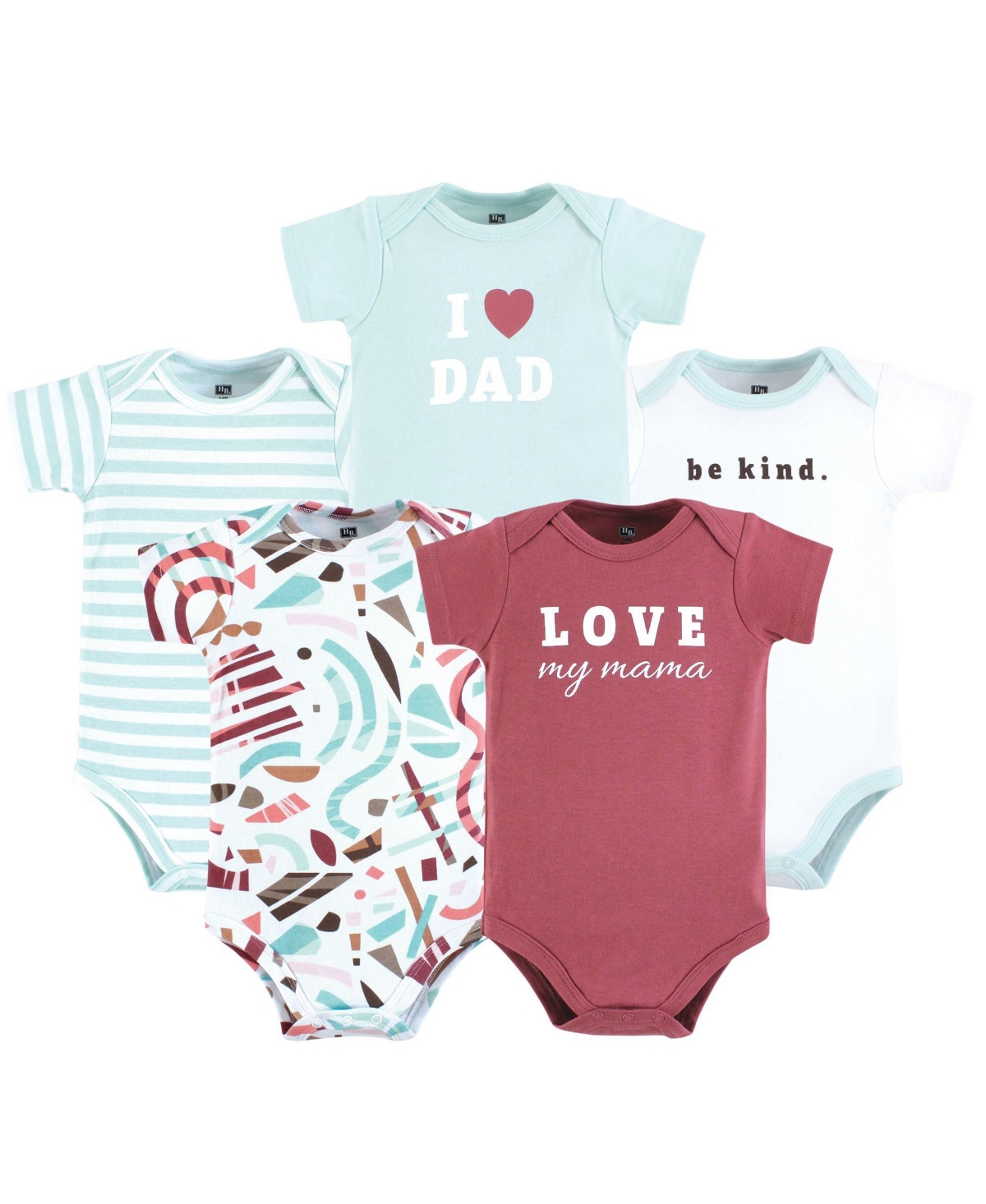 Click here for Hudson Baby Baby Girls Hudson Essential 5-Piece Co... prices