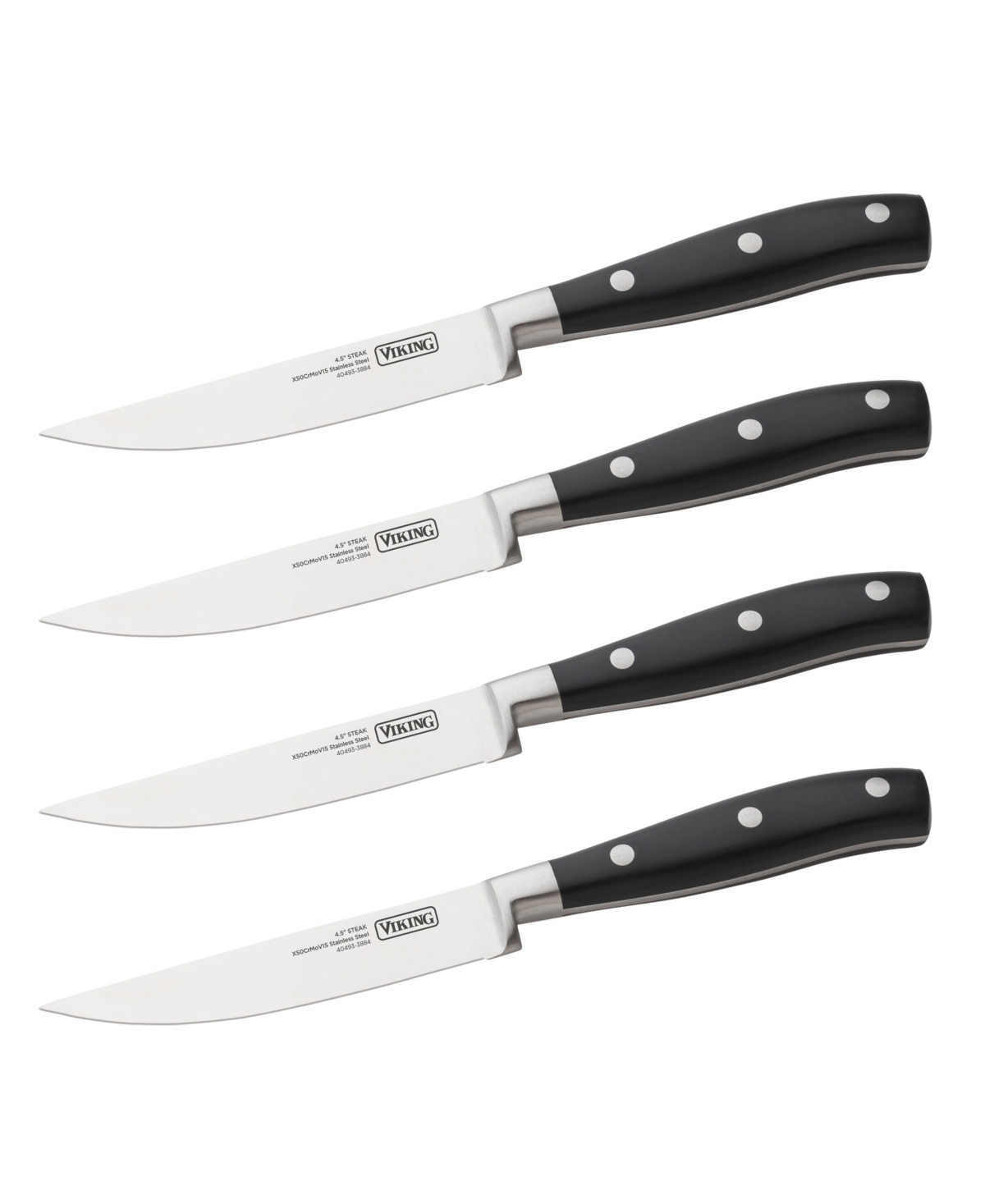 Click here for Viking Stainless Steel 4-Pc. Steak Knife Set prices