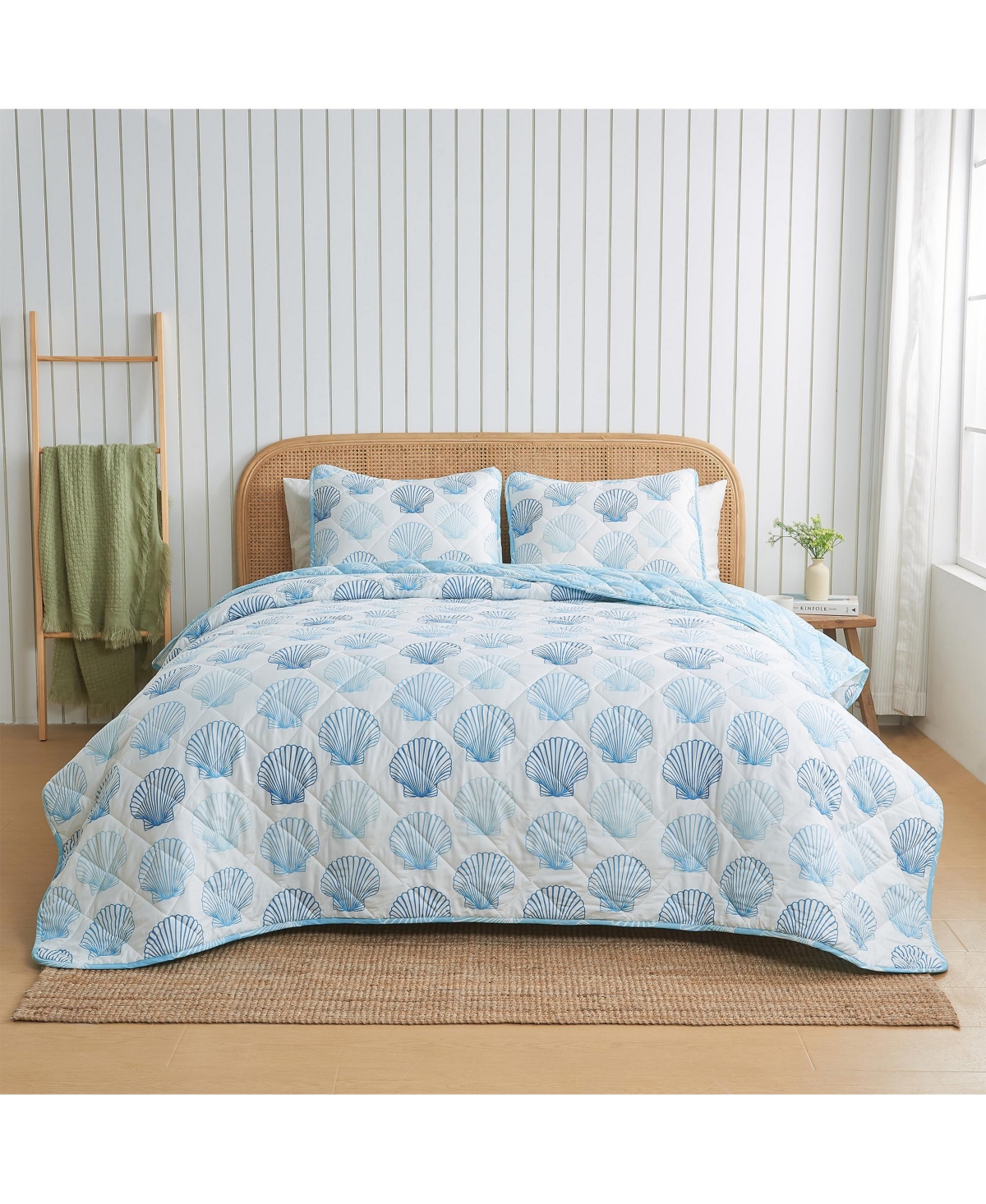 Click here for Linery & Co. Nautical Printed Reversible Quilt Set... prices