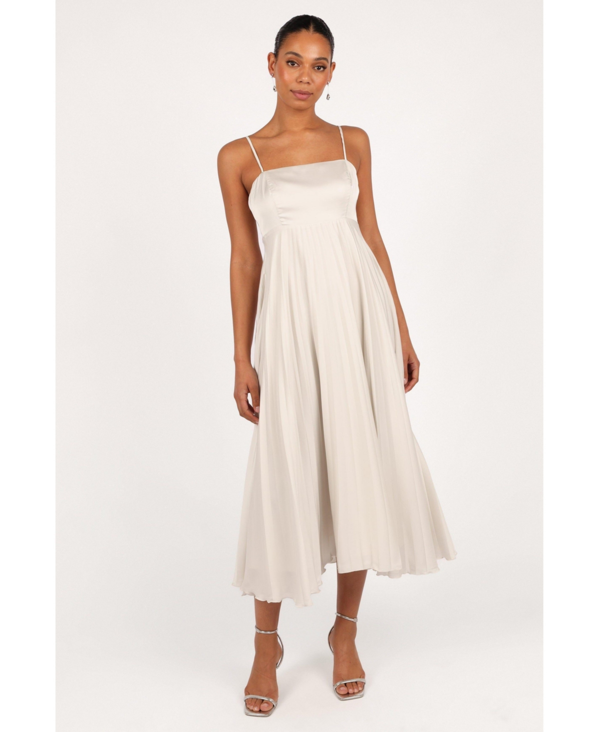 Click here for Petal and Pup Womens Keegan Maxi Dress - White prices