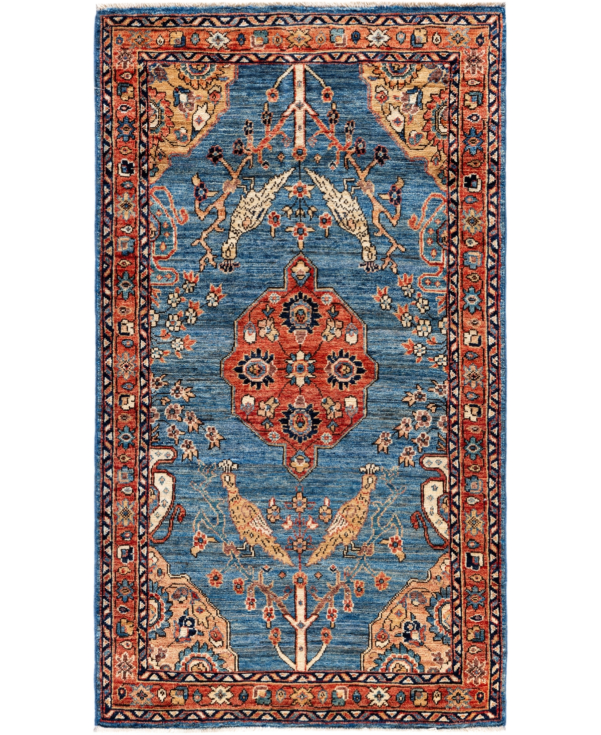 Click here for Adorn Hand Woven Rugs Serapi M1945 3x54 Area Rug -... prices