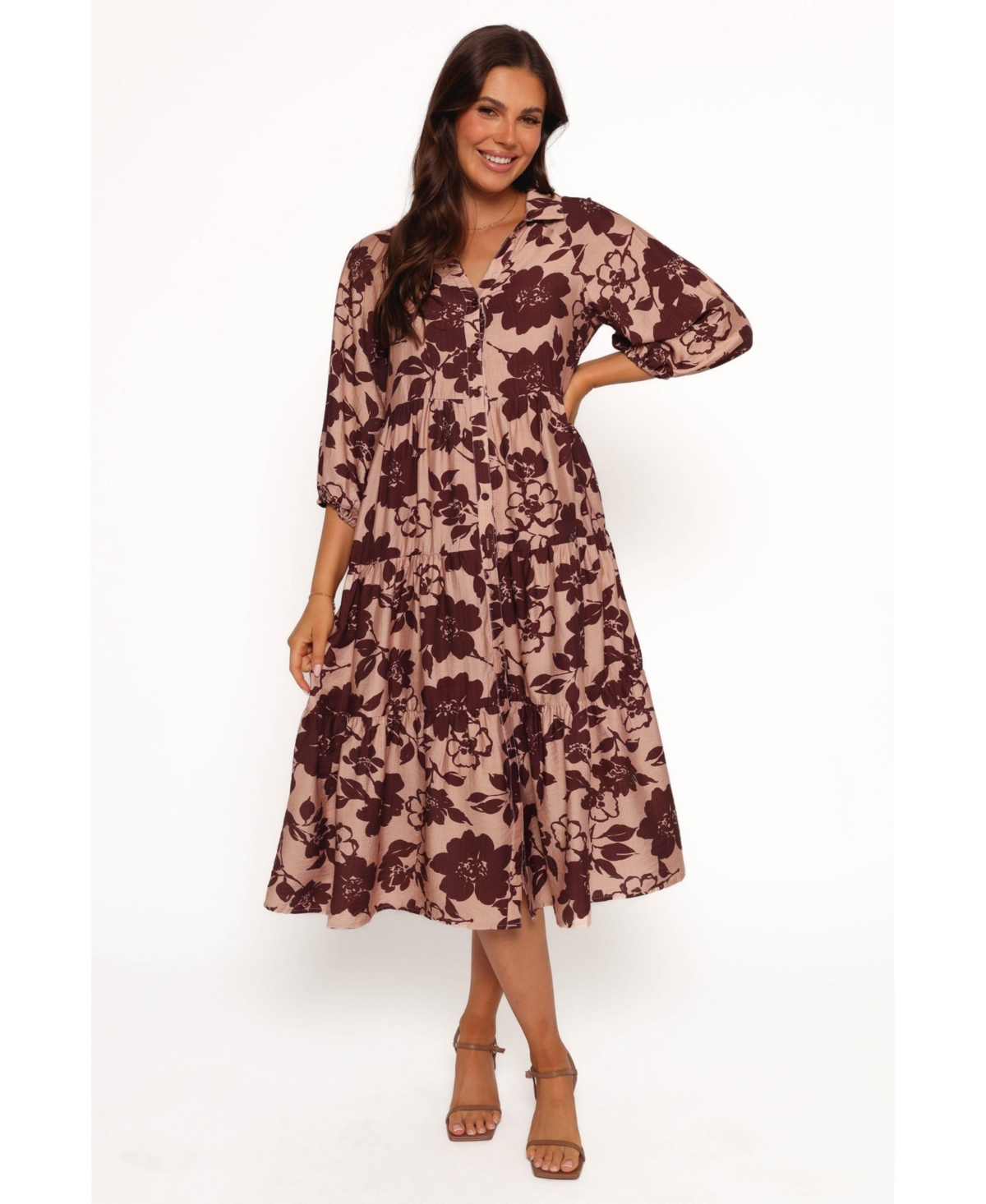 Click here for Petal and Pup Womens Isaac Maxi Dress prices