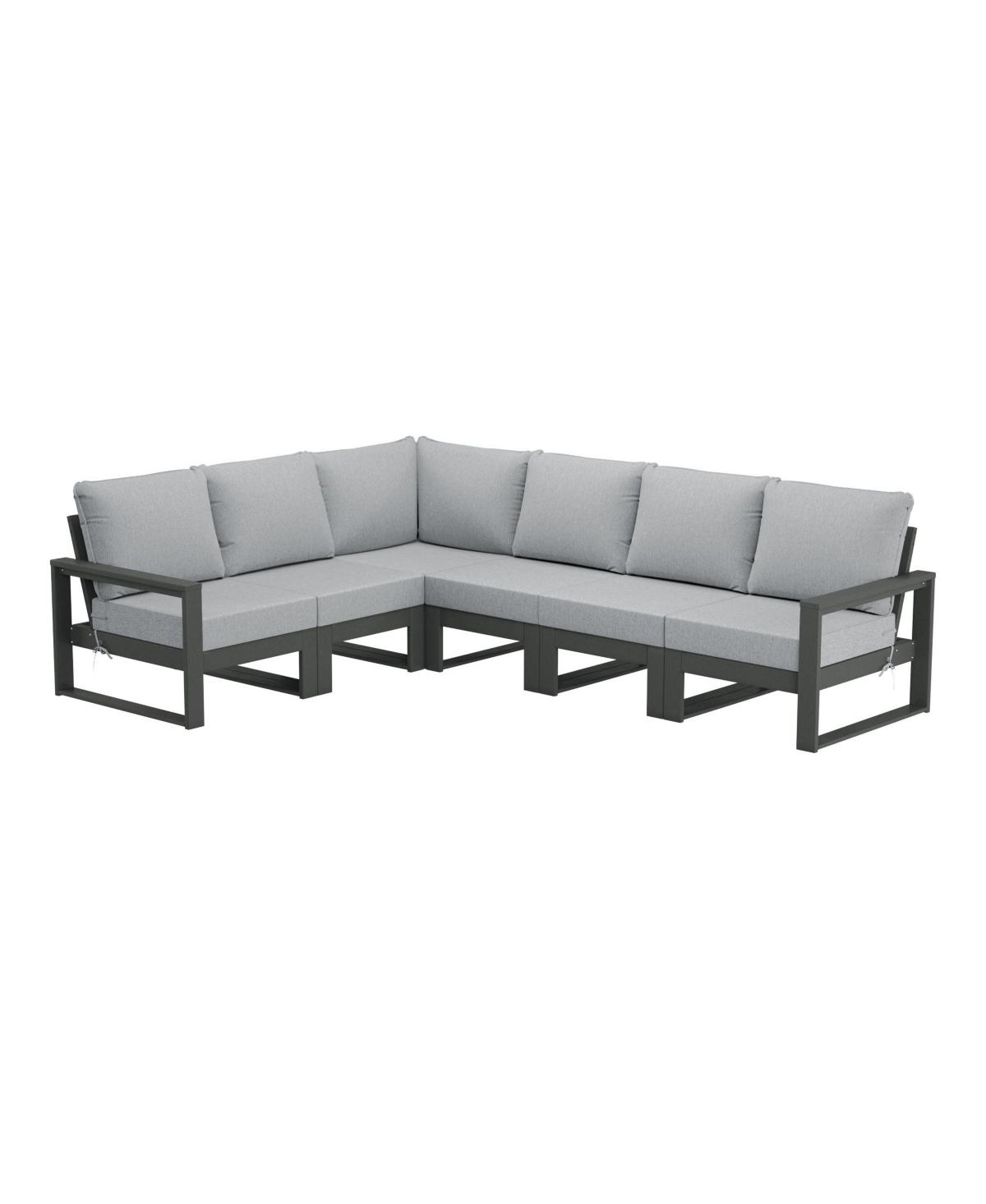 Click here for 6-Piece Outdoor L-Shaped Patio Corner Sectional So... prices