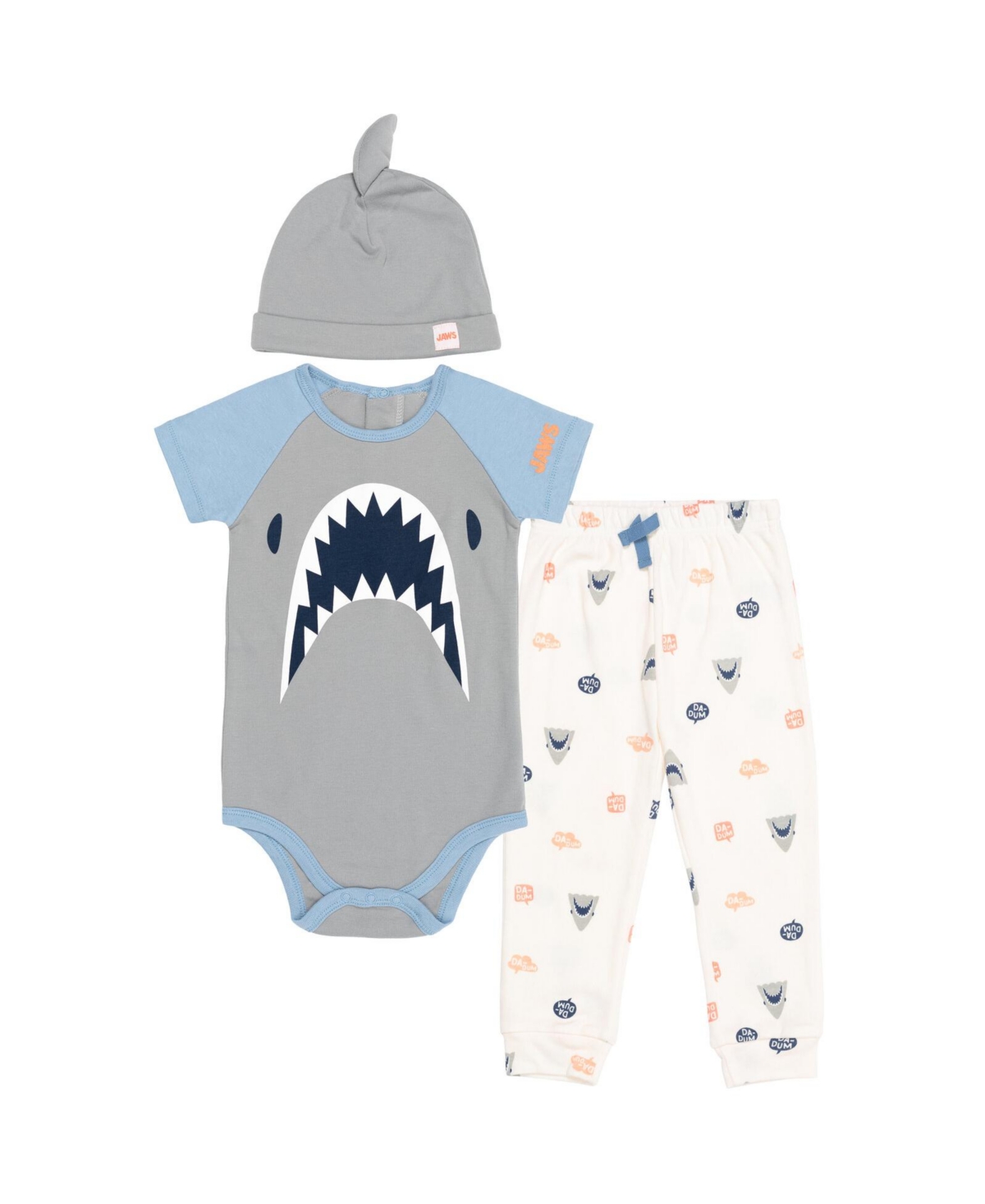 Click here for Jaws Baby Boys Bodysuit Jogger Pants and Hat 3 Pie... prices