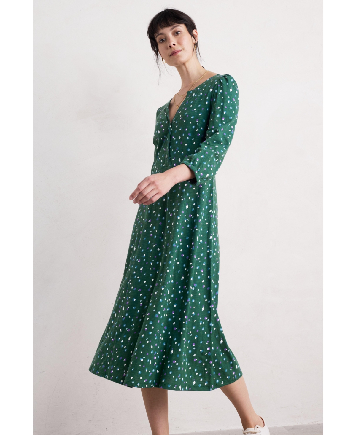 Click here for Seasalt Cornwall Womens Rosemullion Dress - Abstra... prices