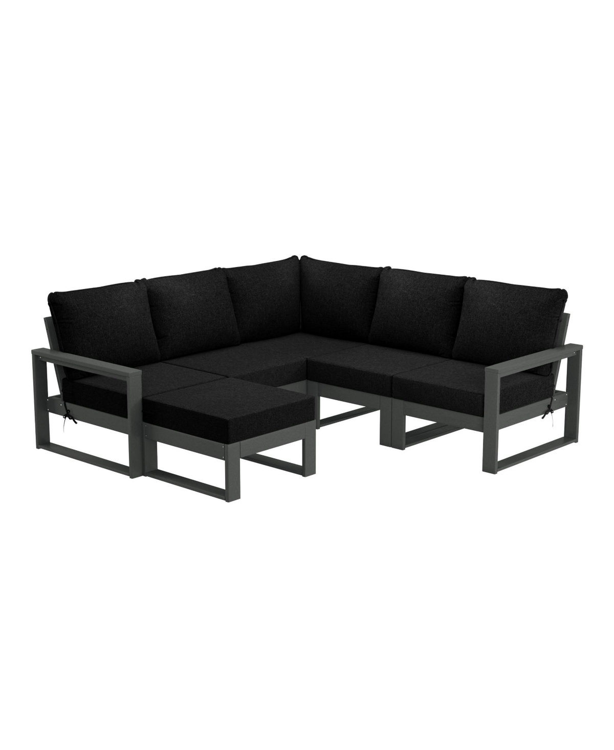 Click here for 6-Piece Outdoor Patio Corner Sectional Sofa Conver... prices