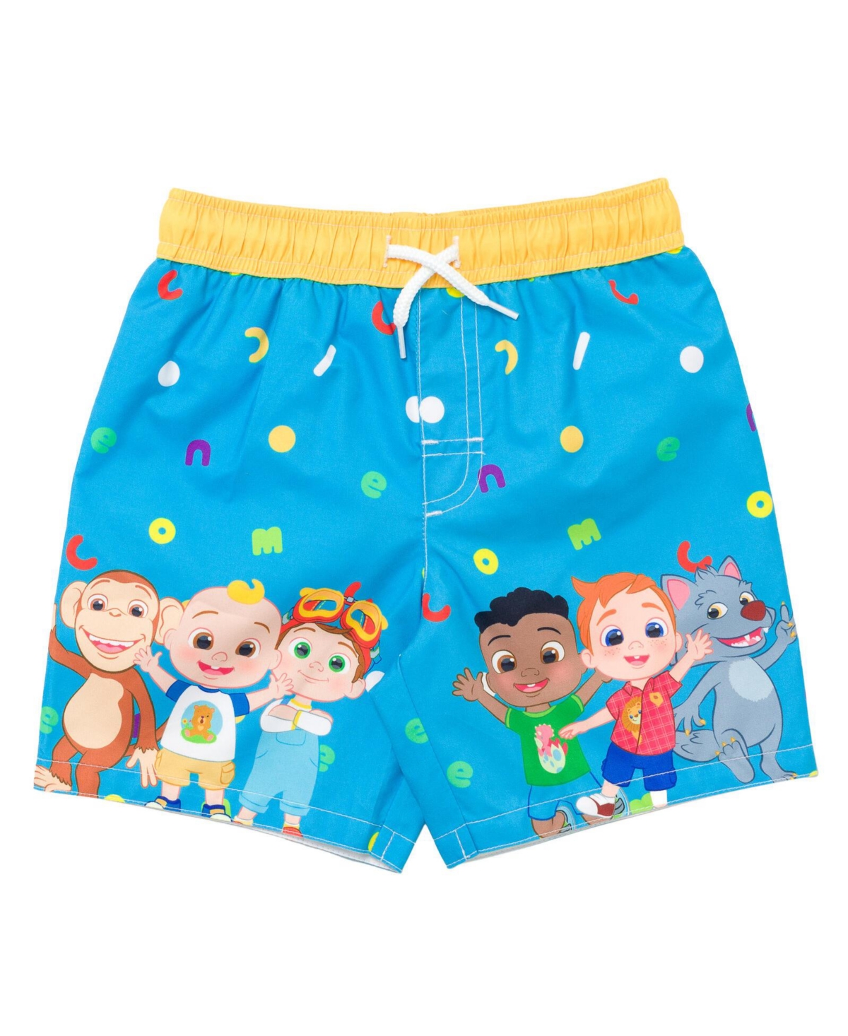 Click here for CoComelon Toddler Boys Swim Trunks Bathing Suit -... prices