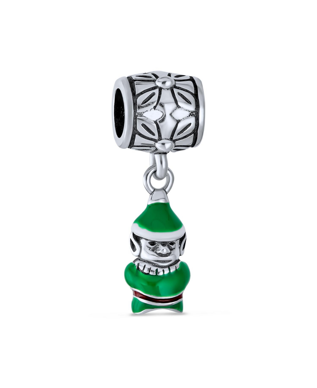 Click here for Bling Jewelry Christmas Charm Bead Santa Helper El... prices
