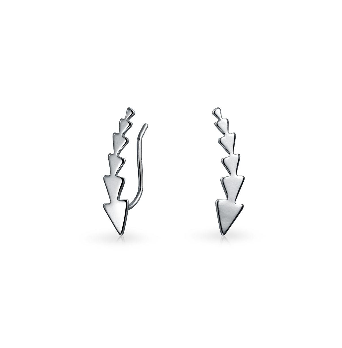 Click here for Bling Jewelry Minimalist Geometric Arrow Ear Cuff... prices