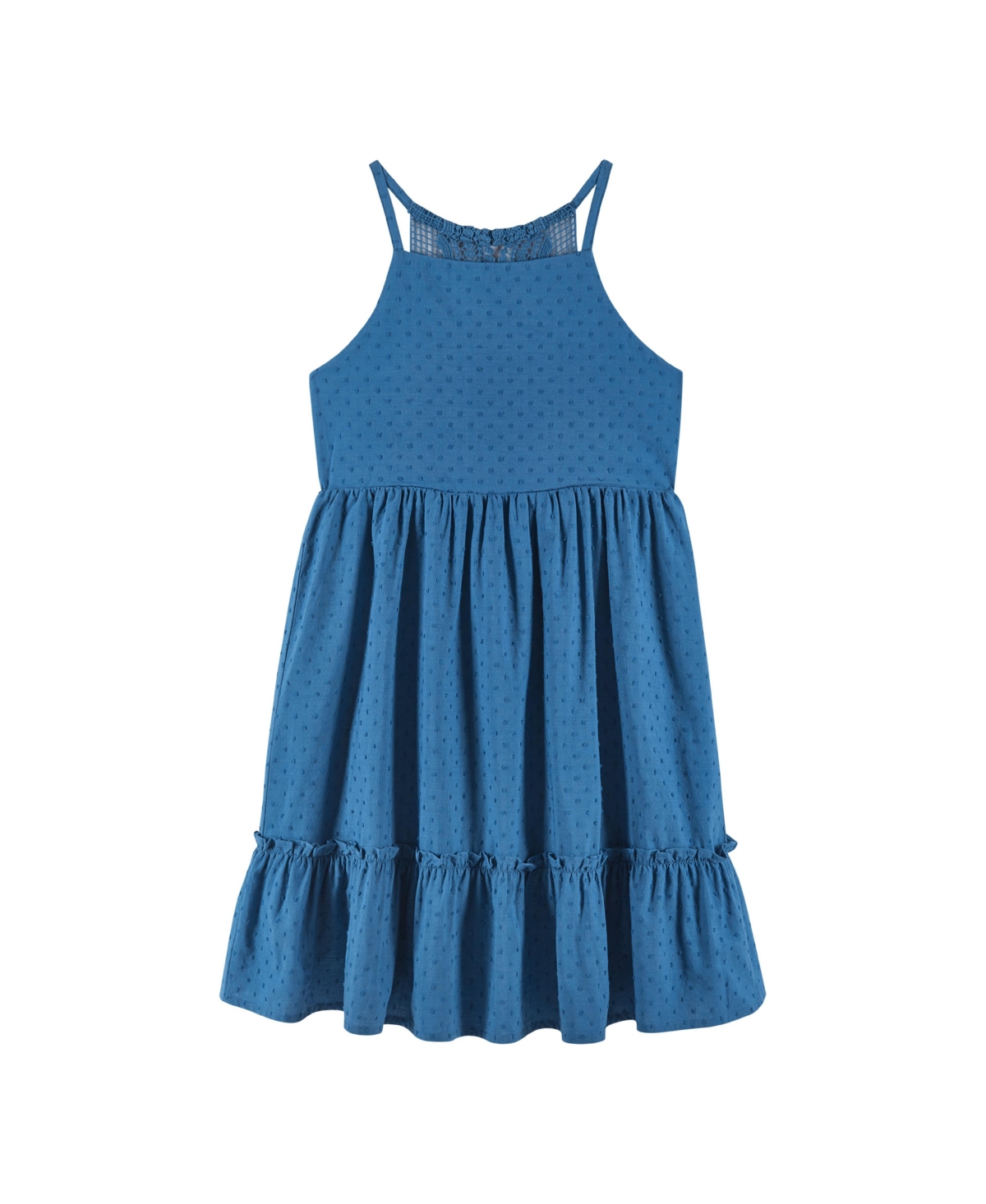 Click here for Andy & Evan Big Girls Toddler/Child Blue Swiss Dot... prices
