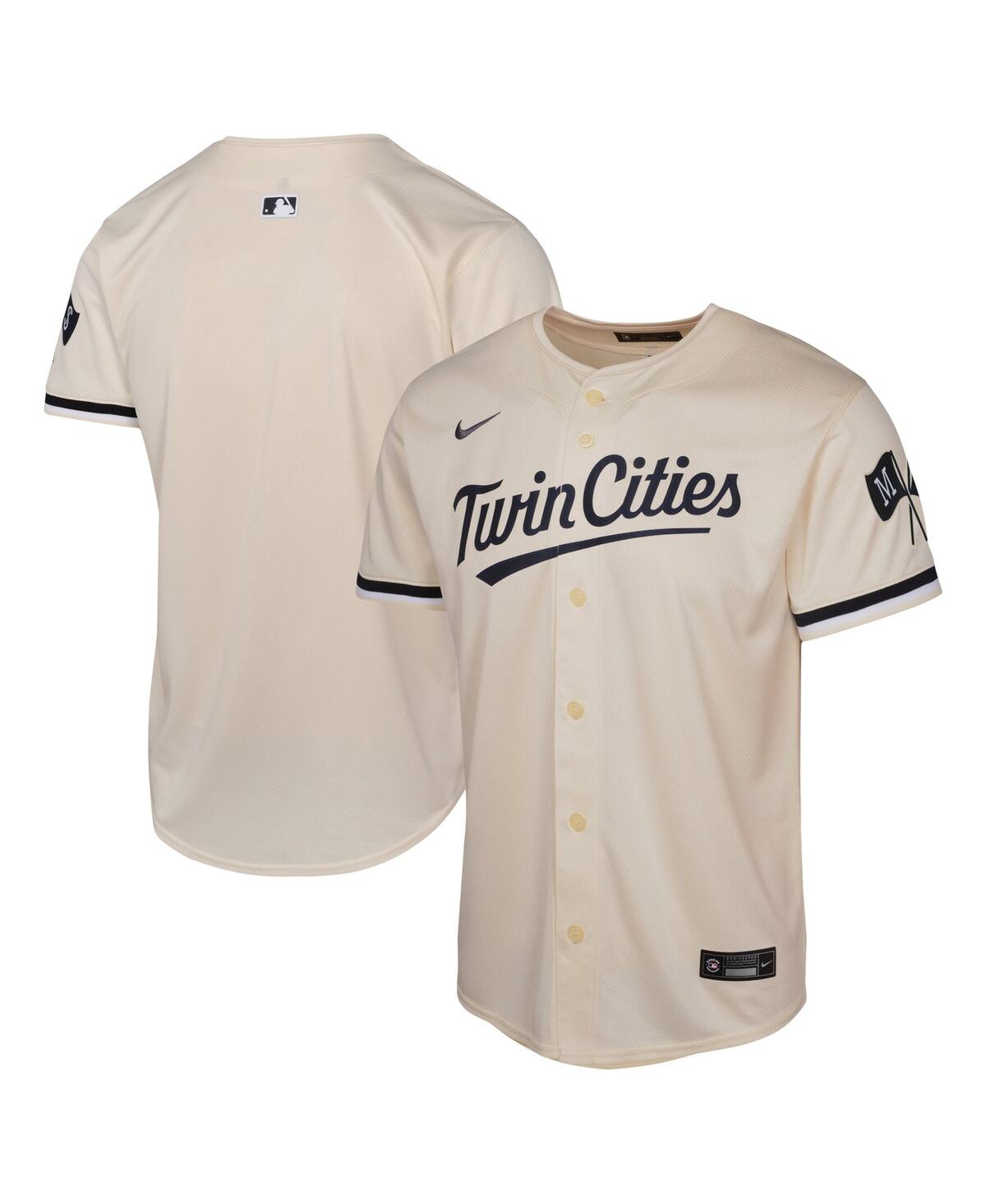 Click here for Nike Big Boys and Girls Cream Minnesota Twins Alte... prices