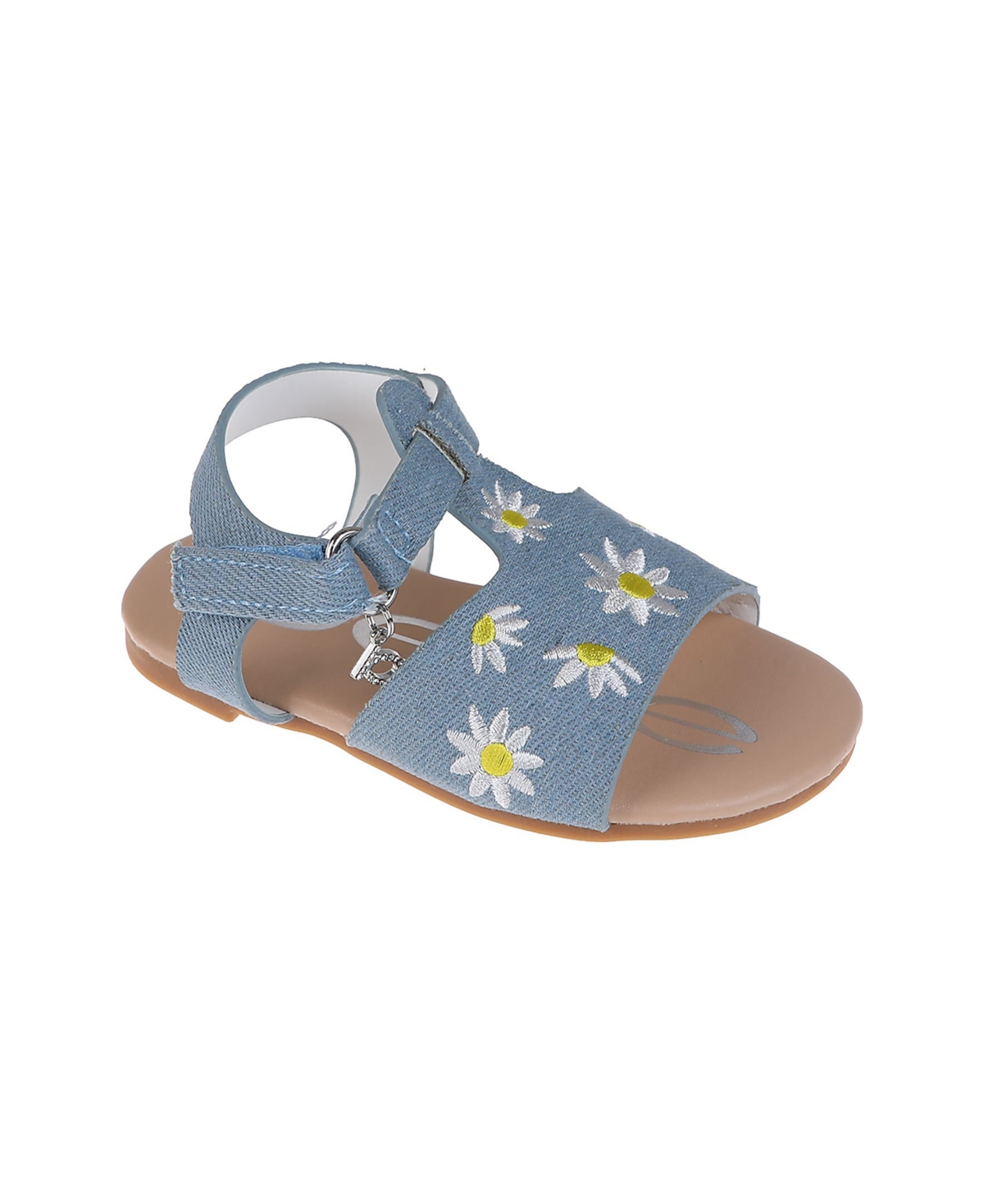 Click here for Bebe Toddler Girls Denim and Embroidered Flowers S... prices