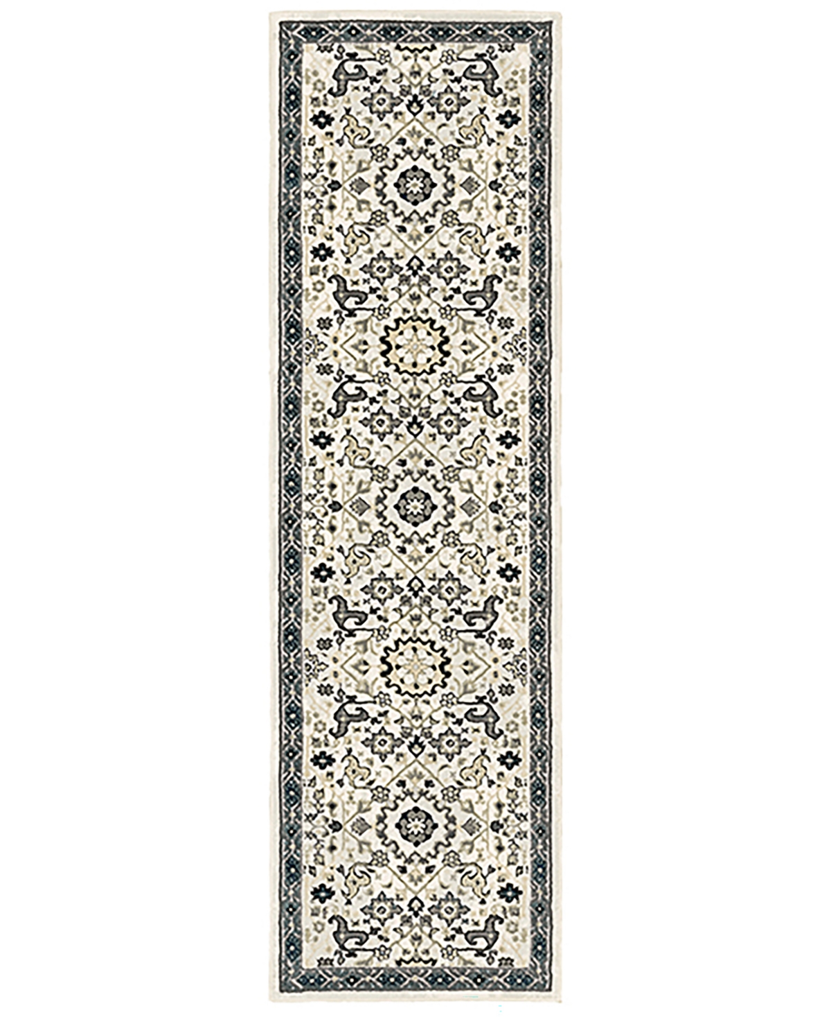 Click here for Oriental Weavers Bowen 073J2 23 x 76 Runner Rug -... prices