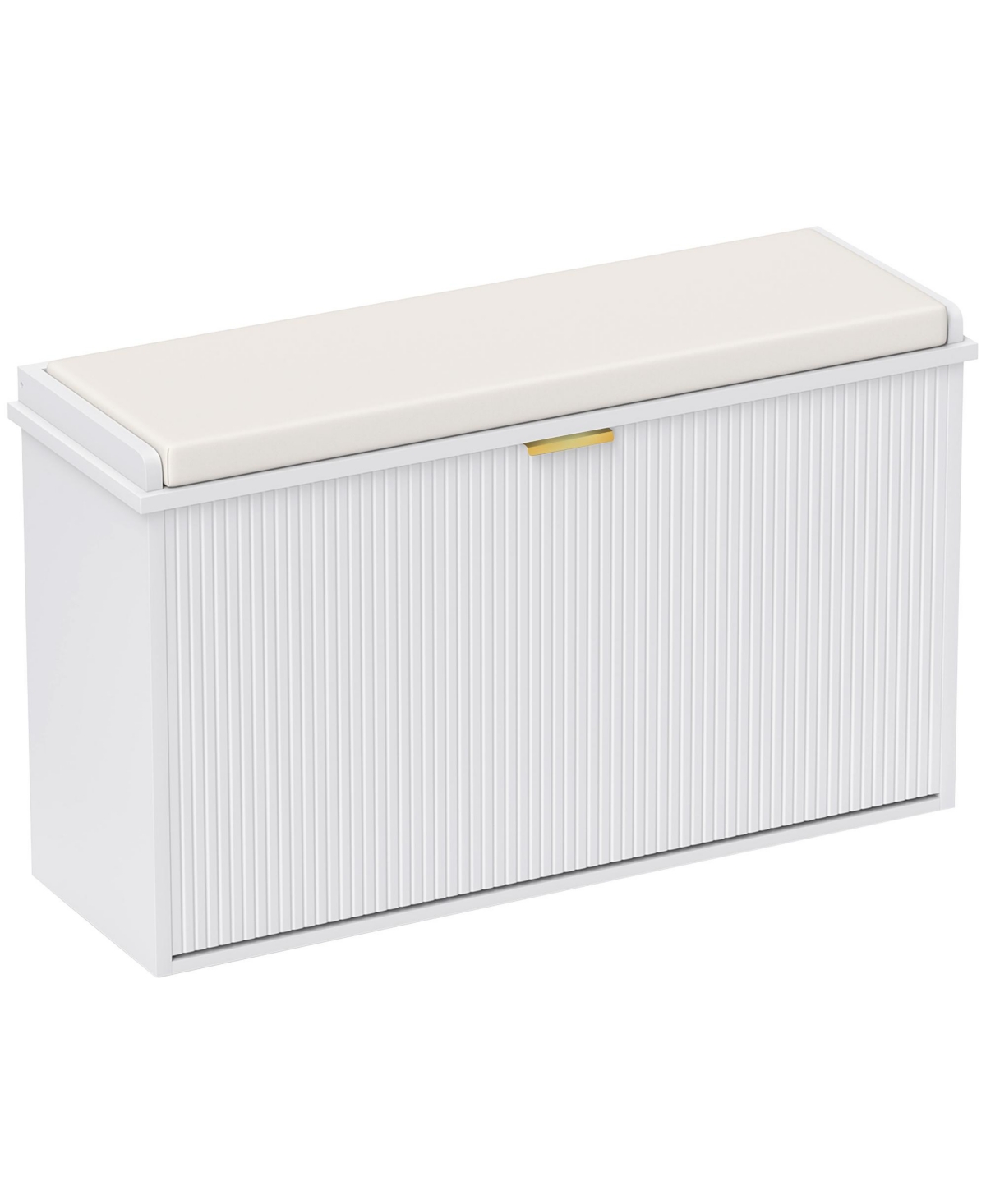Click here for Homcom Shoe Bench with Padded Seat and Flip-Drawer... prices