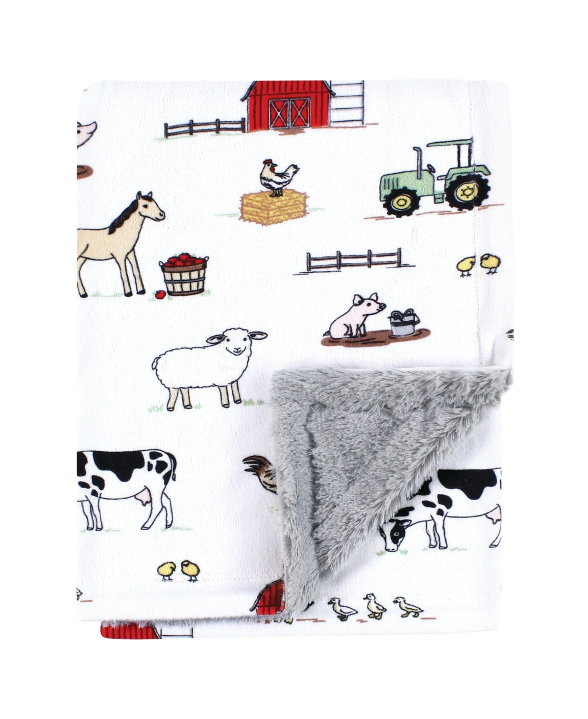 Click here for Hudson Baby Unisex Deluxe Snuggle Throw with Plush... prices