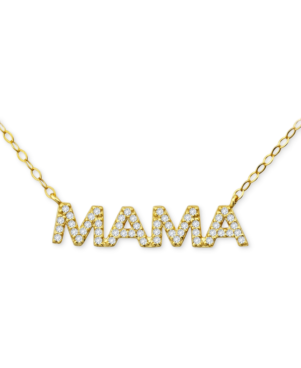 Click here for Giani Bernini Cubic Zirconia Mama Pendant Necklace... prices