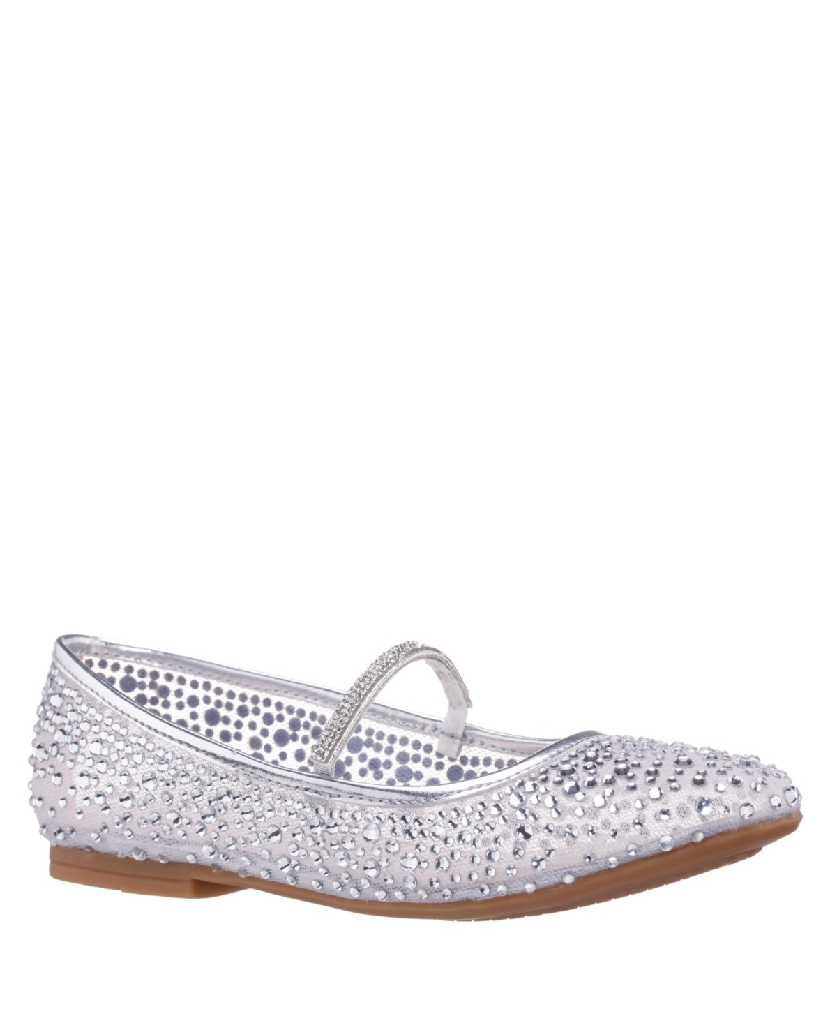 Click here for Nina Big Girls Jax Ballet Flats - Silver prices