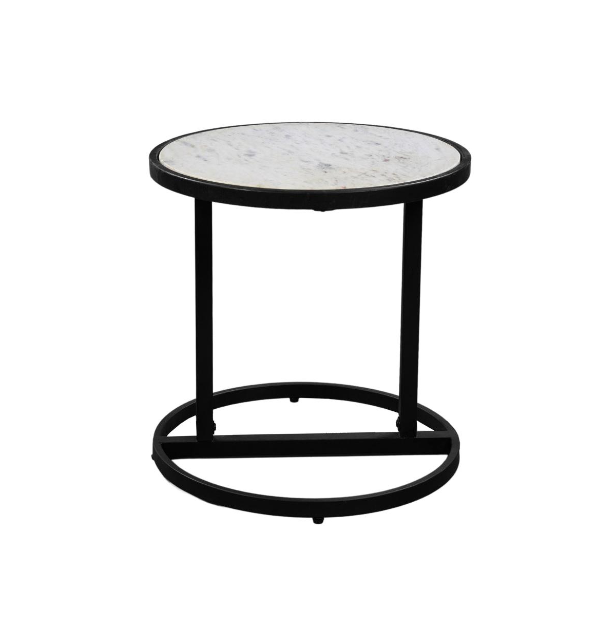 Click here for Round Top Side Table with Tubular Frame for Modern... prices