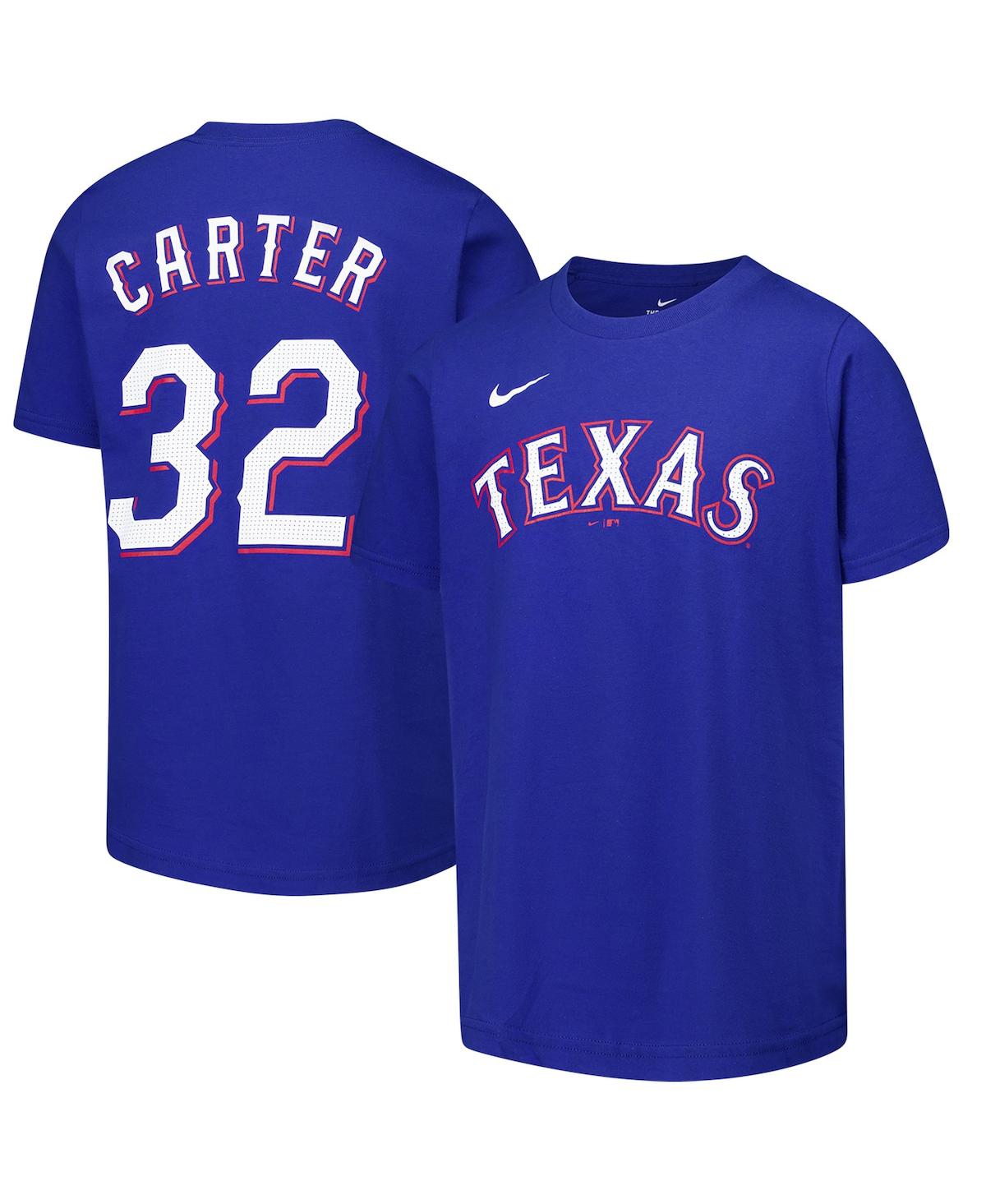Click here for Nike Big Boys and Girls Evan Carter Royal Texas Ra... prices