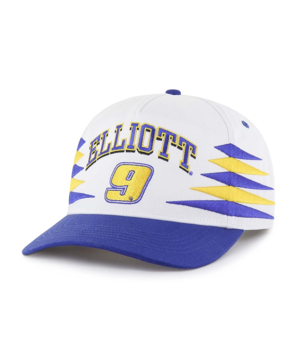 Click here for 47 Brand Mens White Chase Elliott Diamond Cut Hitc... prices