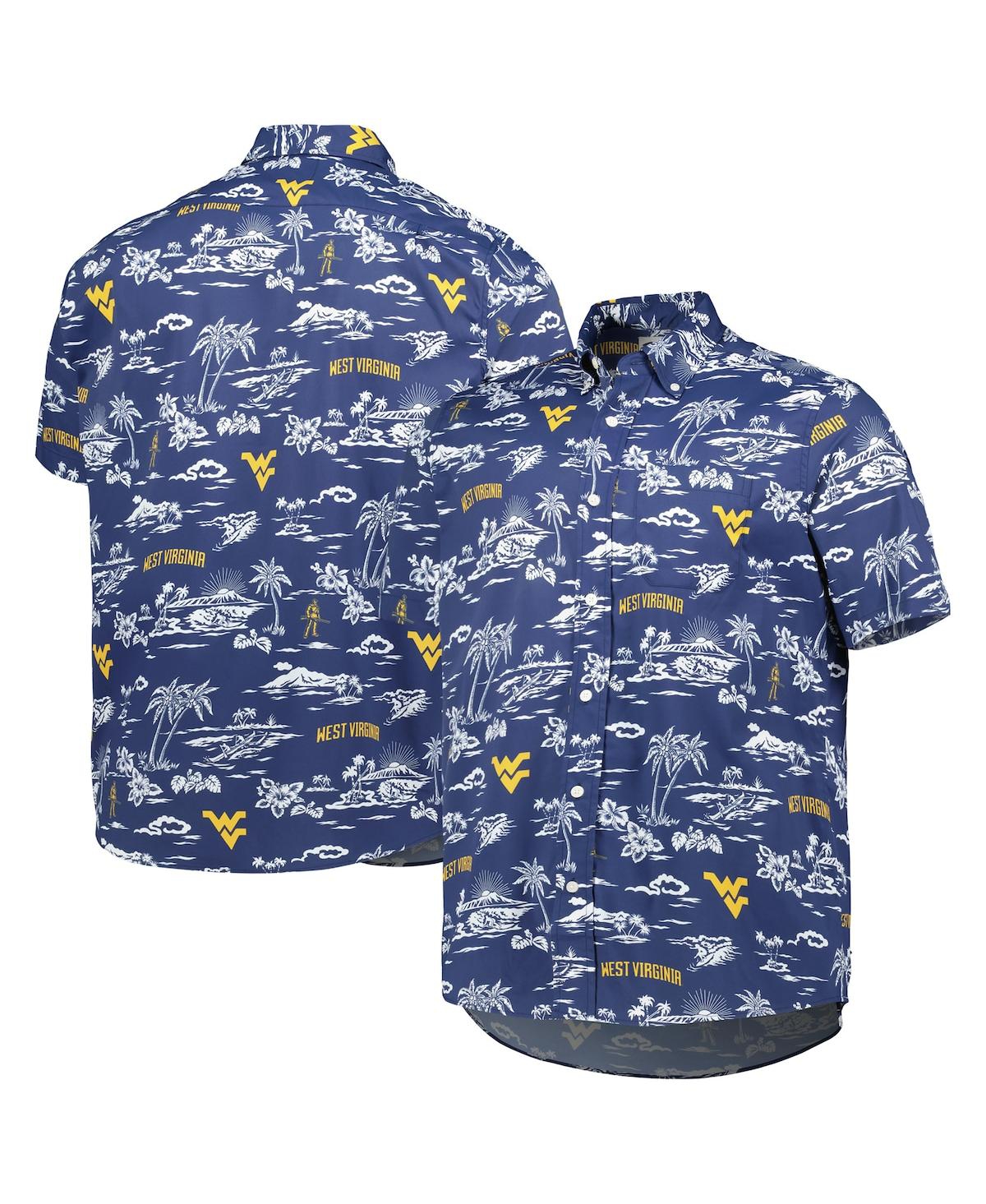 Click here for Reyn Spooner Mens Navy West Virginia Mountaineers... prices