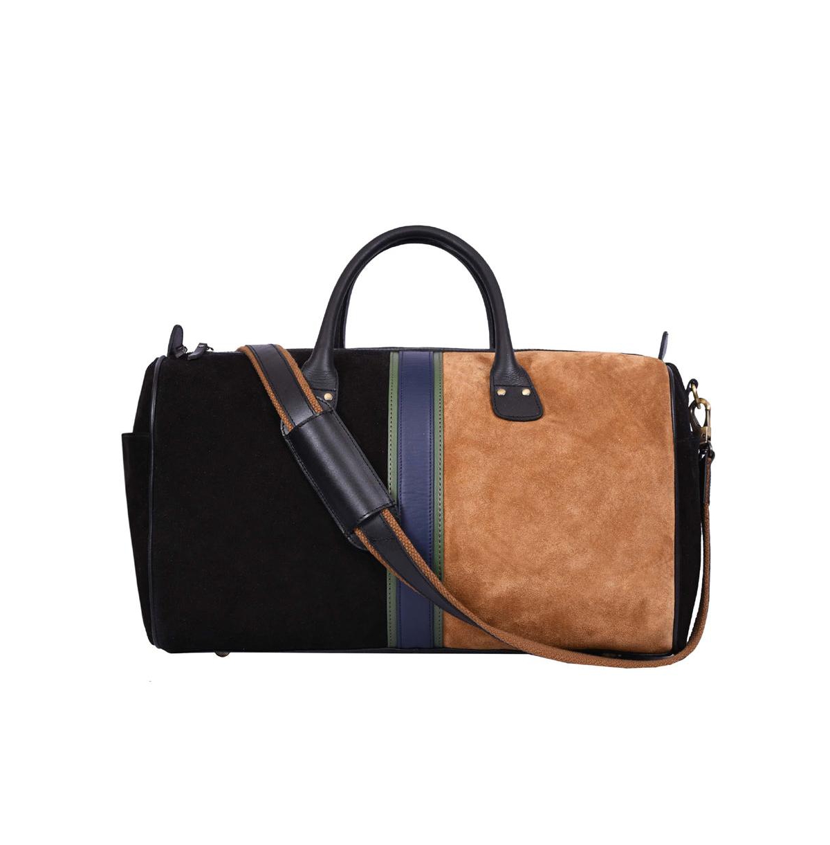 Click here for Forge Leather Suede Duffle Bag prices
