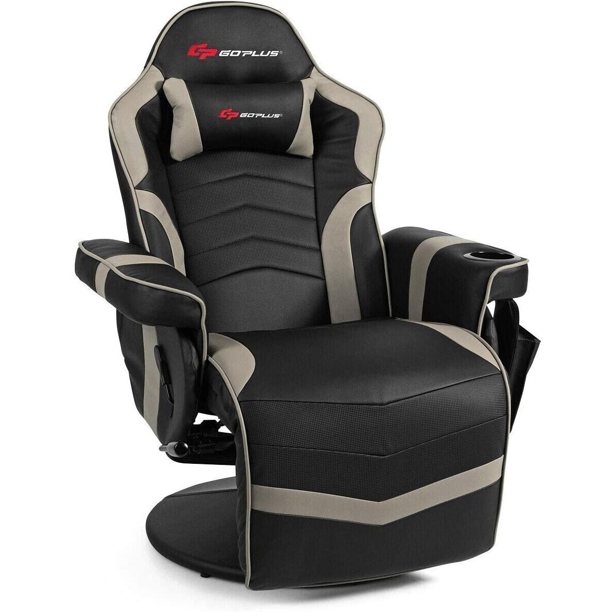 Click here for Ergonomic High Back Massage Gaming Chair with Pill... prices