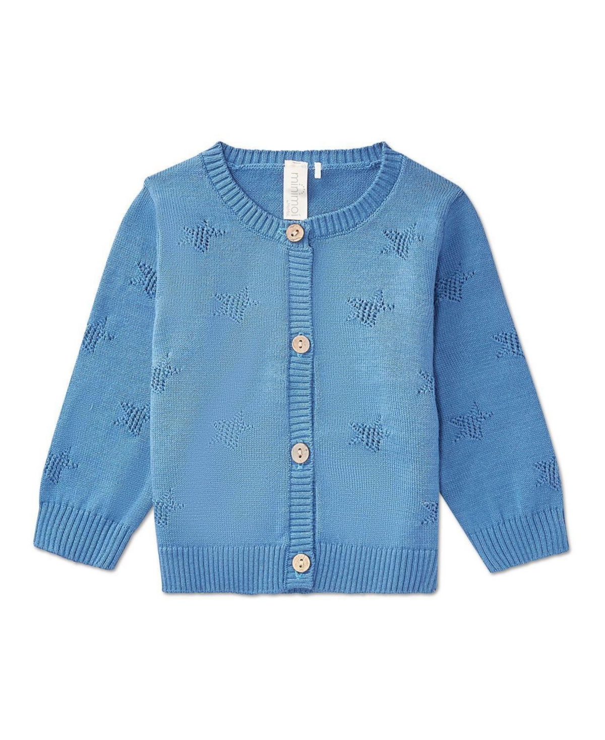 Click here for MeMoi Baby Boys Star Cardigan - Blue indigo prices