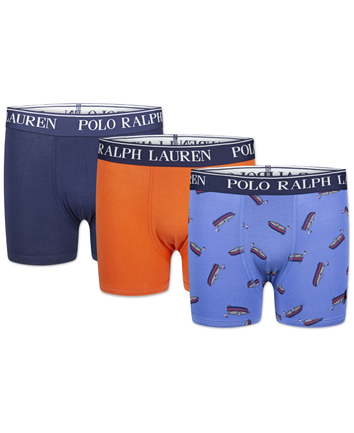Click here for Polo Ralph Lauren Big Boys Cotton Stretch Boxer Br... prices