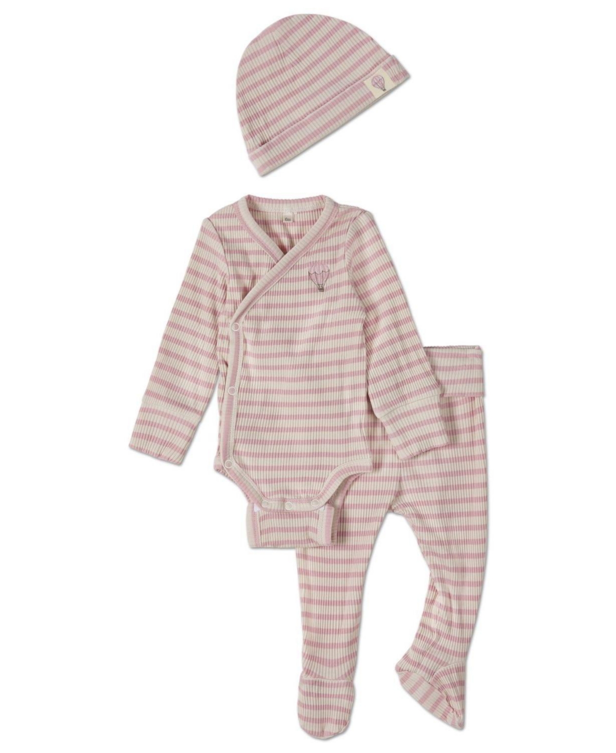 Click here for MeMoi Baby Girls 3 Piece Striped Hot Air Balloon M... prices