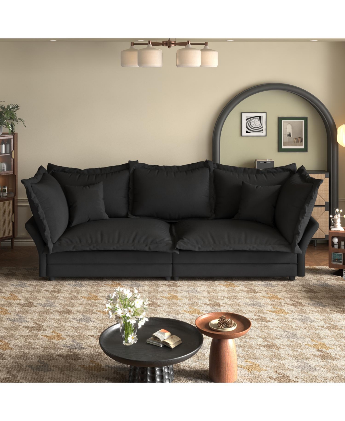 Click here for Streamdale 90.55" Modern Sofa with Deep Seat... prices