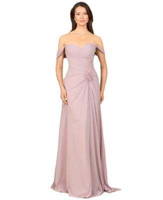 Lara Women's Off Shoulder Chiffon Dress - Macy's