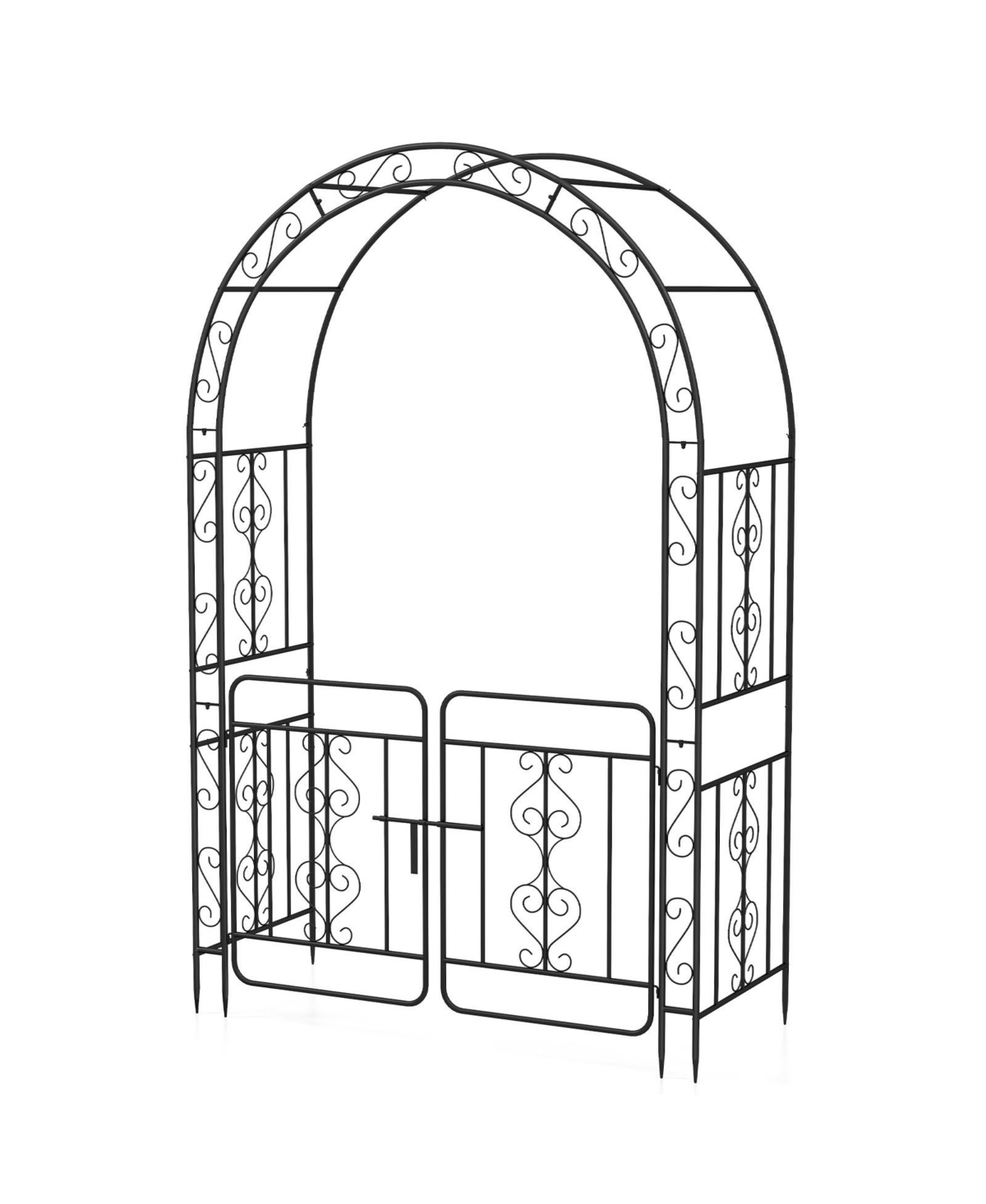 Click here for Garden Arbor with Gate with Multiple Side Crossbar... prices
