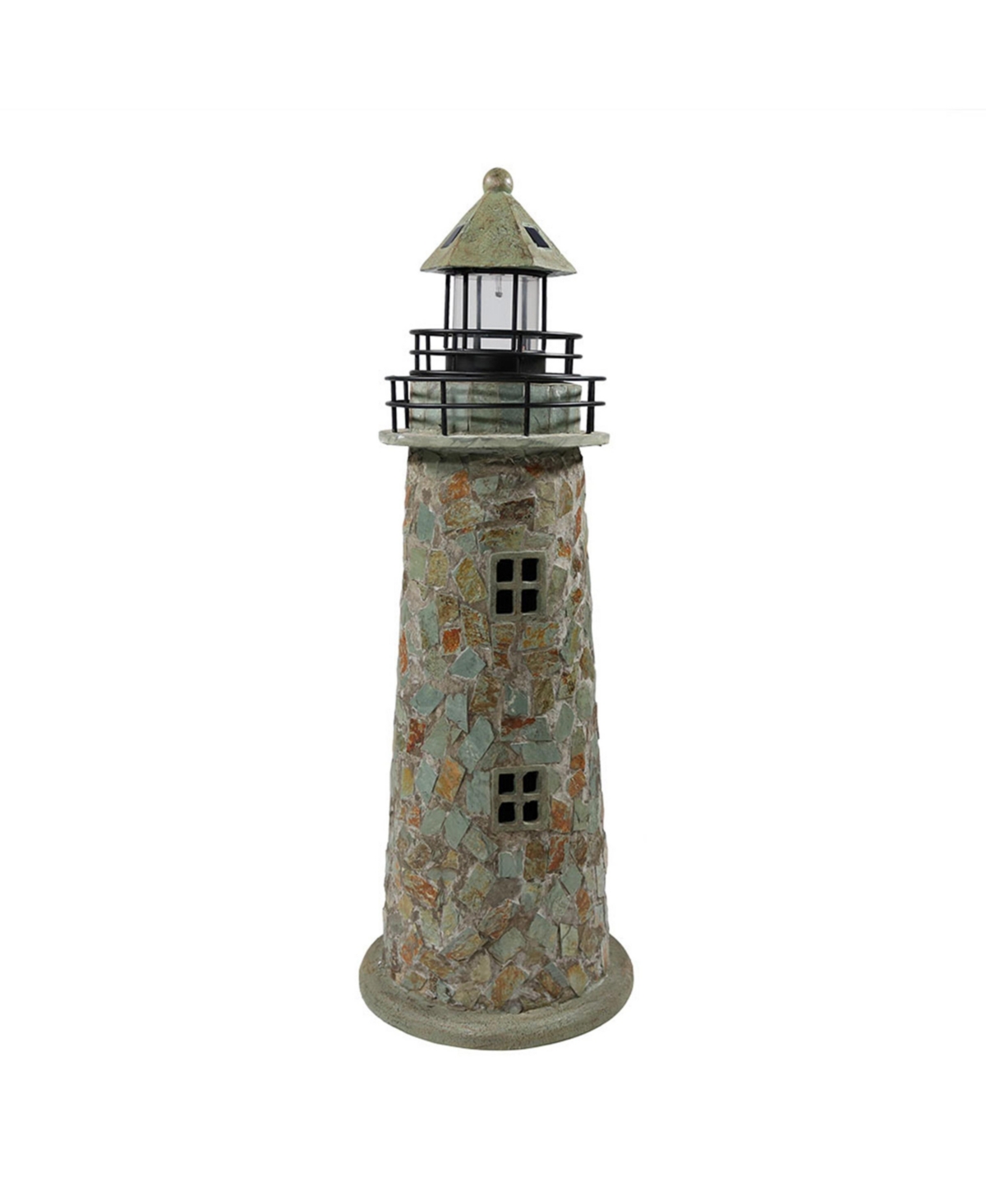 Click here for Outdoor Backyard Garden Nautical Lighthouse Solar... prices