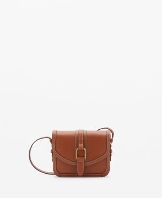 Mango Women's Leather-Effect Shoulder Bag - Macy's