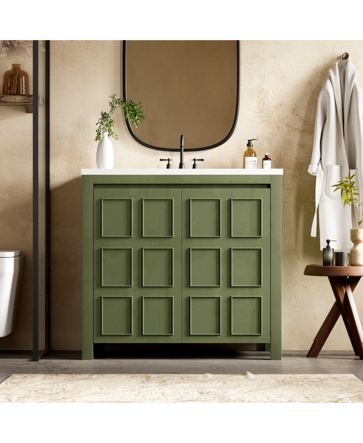 Click here for 36" Bathroom Vanity Organizer with Sink  Comb... prices