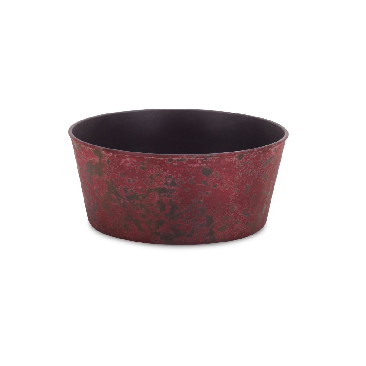 Click here for 10 Red Recycled Plastic Indoor Outdoor Round Pot P... prices