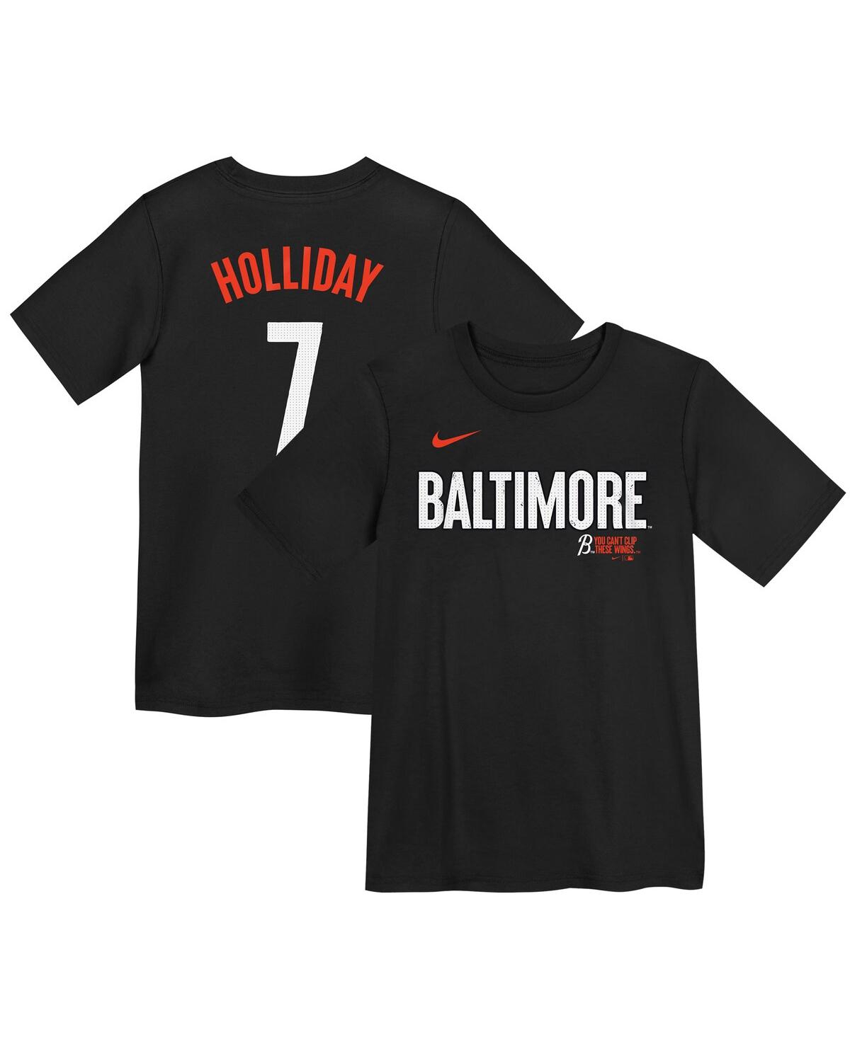 Click here for Nike Preschool Jackson Holliday Black Baltimore Or... prices