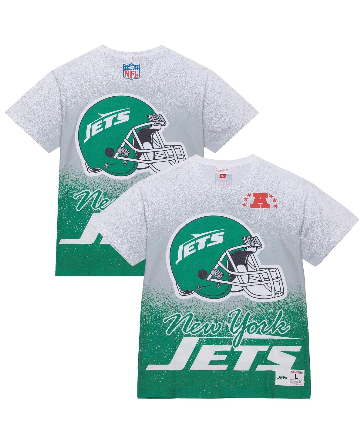 Click here for Mitchell & Ness Mens White New York Jets Team Burs... prices