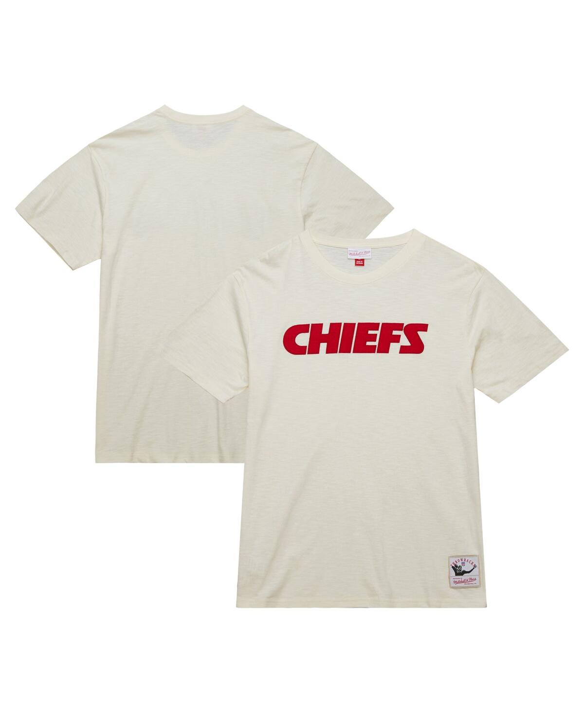 Click here for Mitchell & Ness Mens Cream Kansas City Chiefs Vint... prices