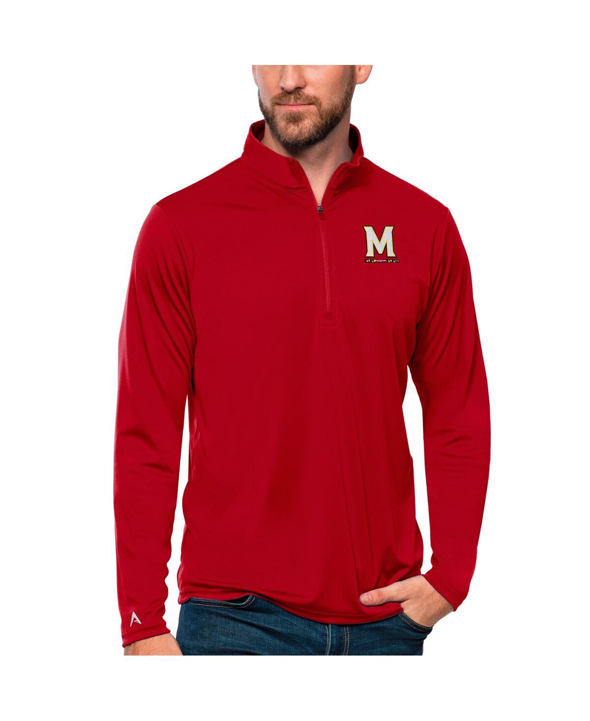 Click here for Antigua Mens Red Maryland Terrapins Tribute Quarte... prices