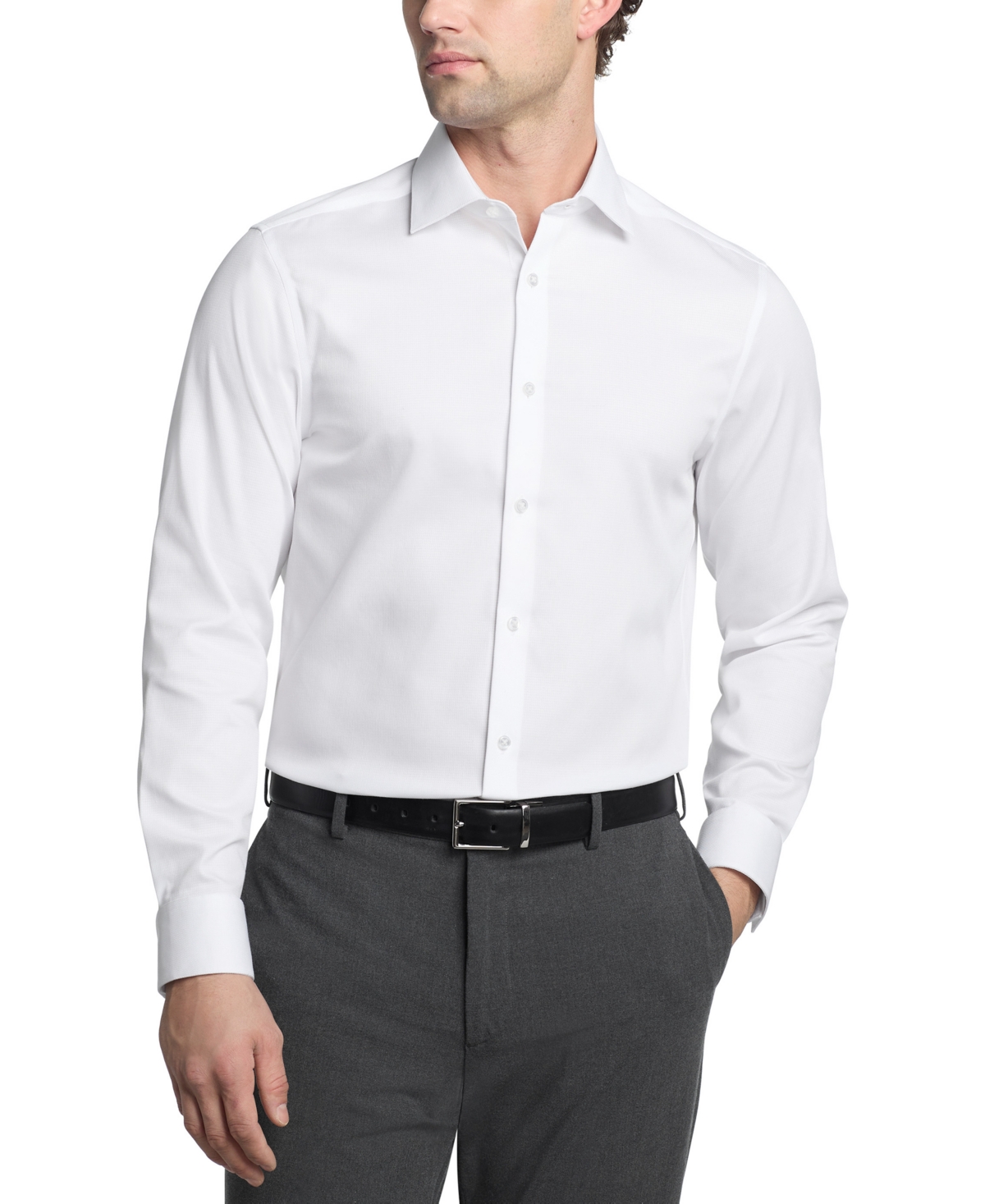 Click here for Calvin Klein Mens Steel Stretch Slim Fit Dress Shi... prices
