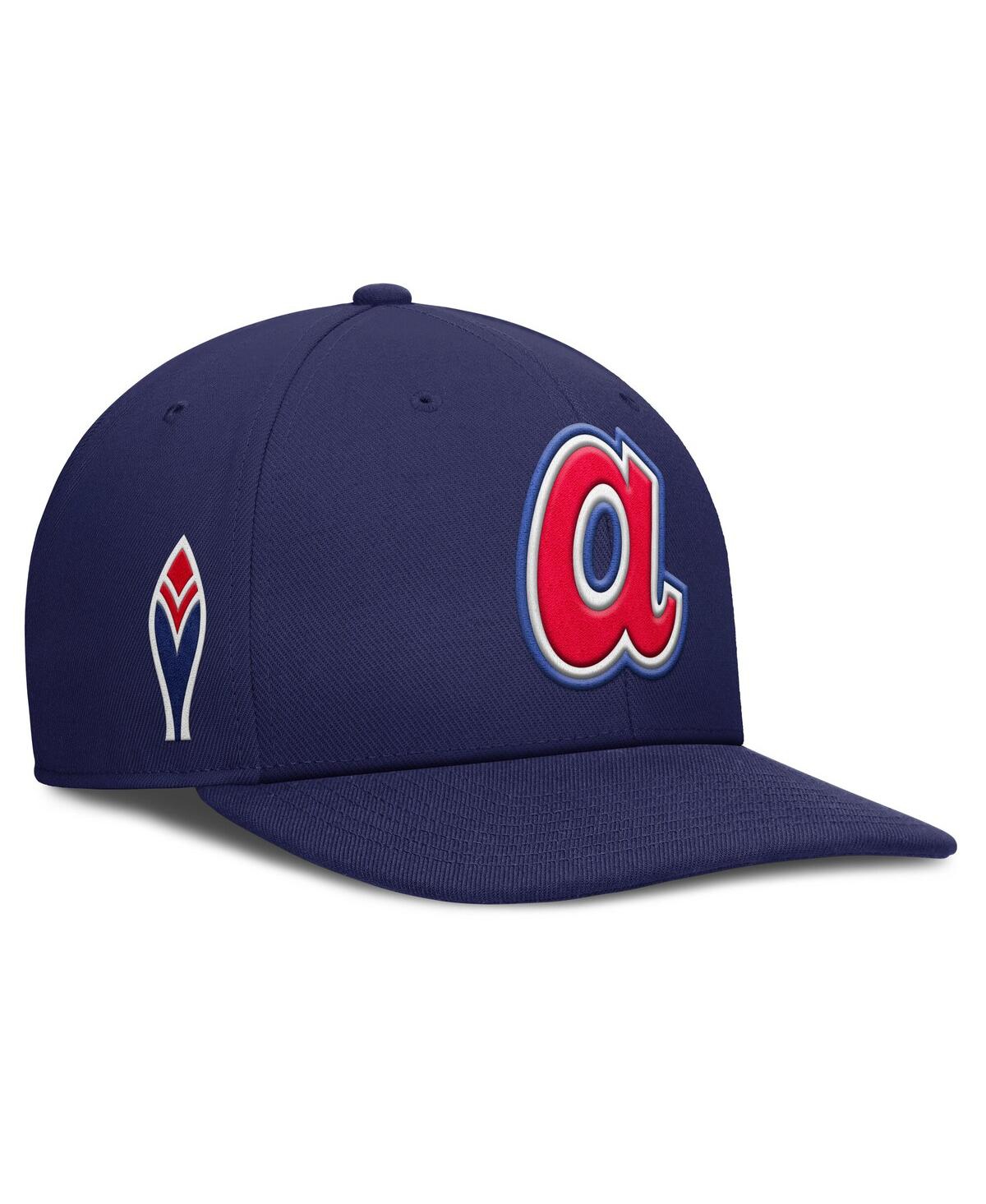 Click here for Nike Mens Navy Atlanta Braves Pro Performance Snap... prices