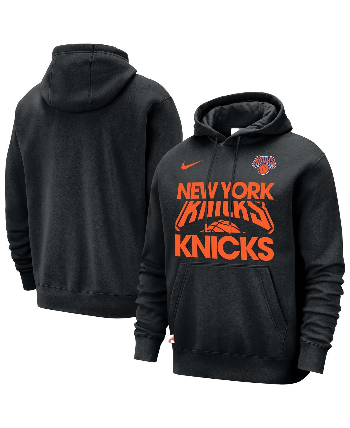 Click here for Nike Mens Black New York Knicks Courtside Club Pul... prices