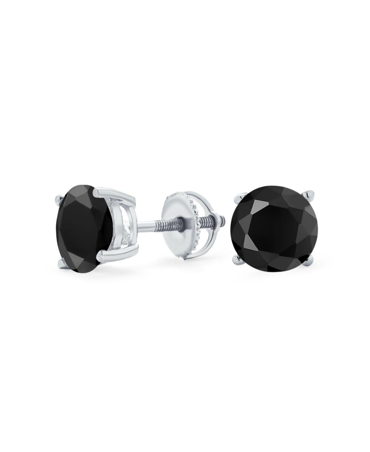 Click here for Bling Jewelry Cubic Zirconia Stud Earrings Screwba... prices