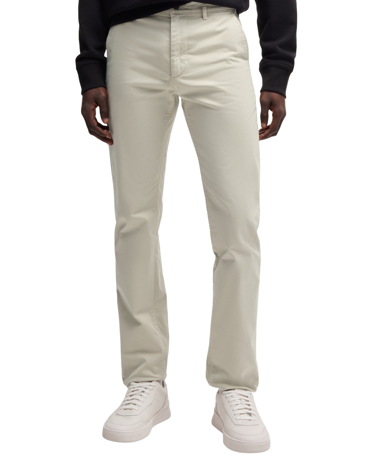 Click here for Boss by Hugo Boss Mens Stretch-Cotton Satin Slim-F... prices